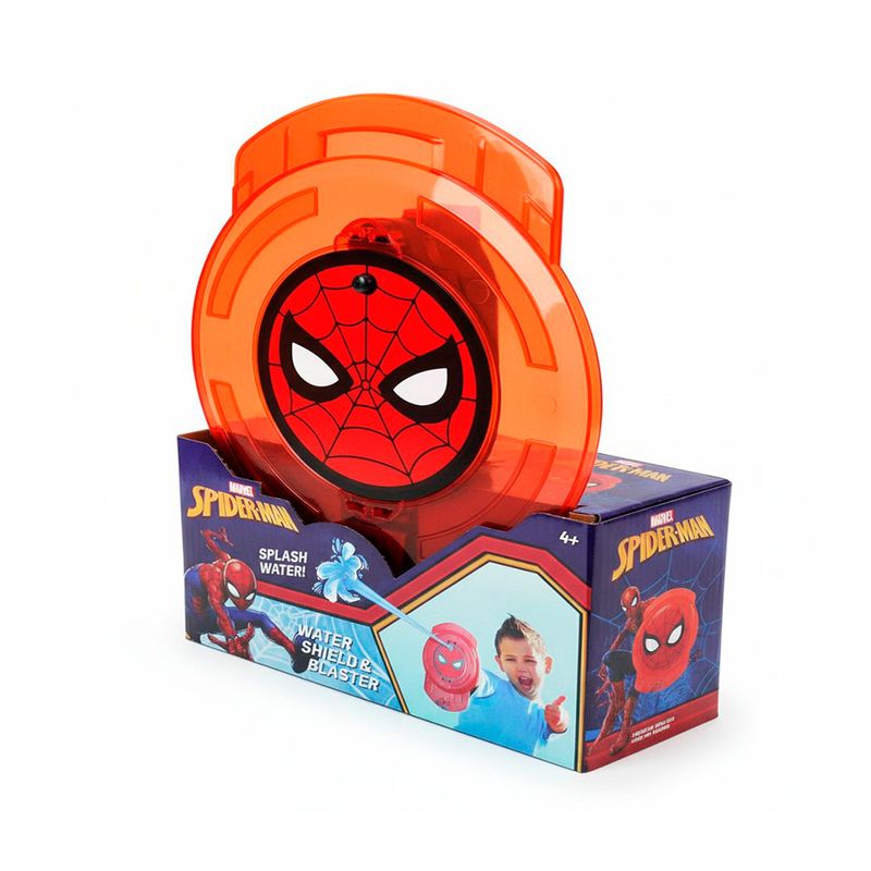 Lanza Agua Escudo Spider-Man Marvel - Jumbo
